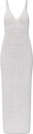 Balmain Femme, Robes, Beige, Taille: 38 FR Robe &agrave; fines bretelles