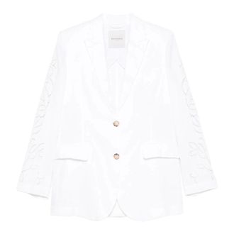 Ermanno Scervino Damen, Jacken, Wei&szlig;, SGr&ouml;&szlig;e