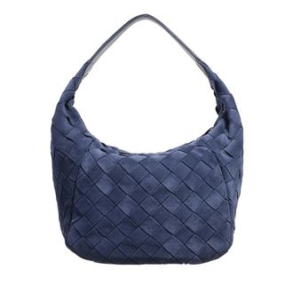 Liebeskind Liebeskind Berlin Hobo Bags - Farrah Promo Woven Suede - Gr. unisize - in Blau - f&uuml;r Damen