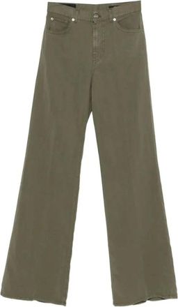 Dondup Femme, Jeans, Vert, Taille: W28 Amber Flared Jeans