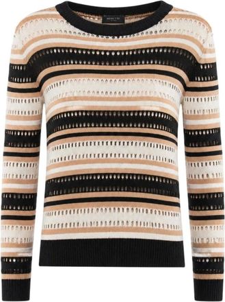 Nenette Femme, Pulls, Multicolore, Taille: 40 FR Maille &agrave; col rond