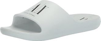 A|X Armani Exchange A | X ARMANI EXCHANGE Homme Sandales Icon Slide, OP White Black, 41 EU