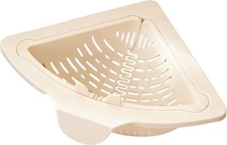 Generic Magnetisches Dreieckiges Ablasskorb, Dreieckiger Ablasskorb Mit Automatik&ouml;ffnung, Magnetischer Abflussfilterkorb, Multifunktionaler Eck-abflussf&auml;nger 