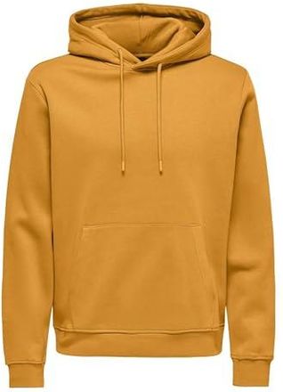 Only & Sons Sweat-Shirt &agrave; Capuche ONSCONNOR pour Homme, Tournesol, L