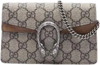 Gucci Sac bandouli&egrave;re doccasion - Femme - Pre-owned - Beige - Taille: ONE Size