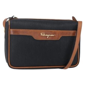 Ferragamo Pre-owned Ledertasche - - Pre-owned - Damen - Schwarzk - ONE SIZE