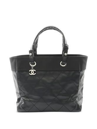 Chanel sac &agrave; main Paris-Biarritz MM (2012) - Noir