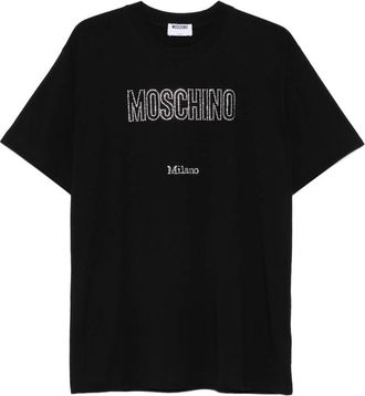 Moschino Logo-embellished T-shirt