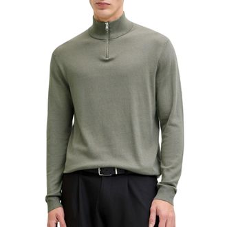 Jack & Jones Jjeemil Knit Half Zip Noos
