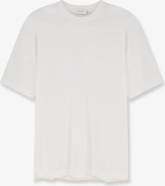 Bramani Cashmere Cotton and silk blend T-shirt - BRAMANI CASHMERE - gender_Man