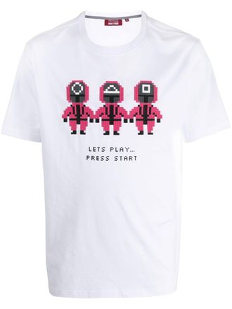 Mostly Heard Rarely Seen t-shirt Pink Trio à imprimé graphique - Blanc