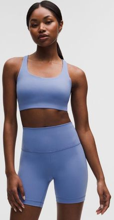 lululemon Soutien-gorge Energy Maintien moyen bonnets B-D Evolve pour Femmes - Bleu - Taille 2XS