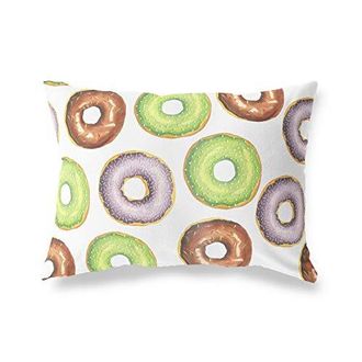 Bonamaison BonaMaison Kissen Zierkissenbezug Zufälliges Muster Kissenbezug, Weich Bequem, Für Zuhause Autos Büro Sofa Wohnzimmer Couch Schlafzimmer Dekor, 35x50 