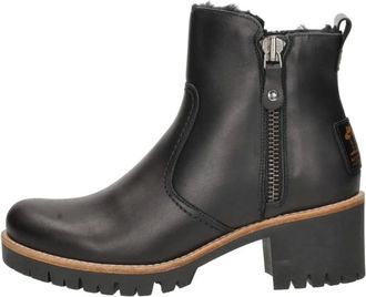 Panama Jack Femme, Chaussures, Noir, Taille: 42 EU Pauline Trav Bottes &agrave; cheville
