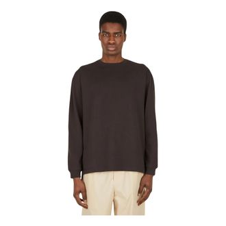 Meta Campania Collective Robert Langarm-T-Shirt - - Tops - Herren - Braun - XL