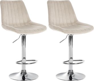 Clp 2er Set Barhocker Toni Samp Chrom