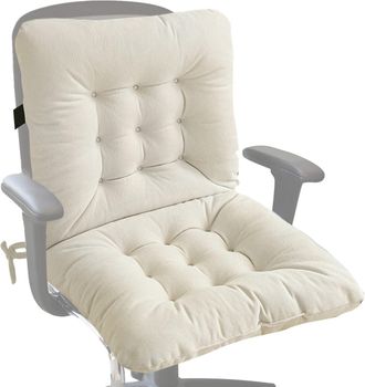 Generic Bürostuhl Kissen - Schreibtischsitzkissen Sitzpolster,Extra Bequem Polsterung für Langes Sitzen Zuhause Büro Rollstuhl
