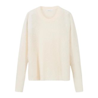 Roberto Collina Pullover aus Kaschmir und Seide mit Casentino-Effekt - - Knitwear - Damen - Beige - L