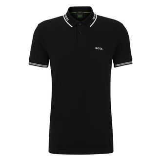 HUGO BOSS Paul Polo - - Tops - Herren - Schwarzk - S