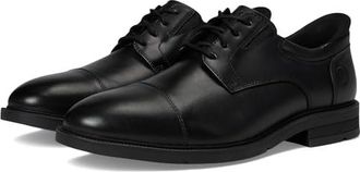 Nunn Bush Homme Kore Icon Cap Toe Oxford Easy-Off Dress Casual Shoe Tissu, Noir, 42 EU