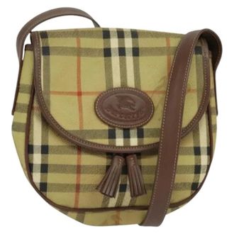 Burberry Sac bandouli&egrave;re en plastique Pre-owned - Femme - Pre-owned - Beige - Taille: ONE Size