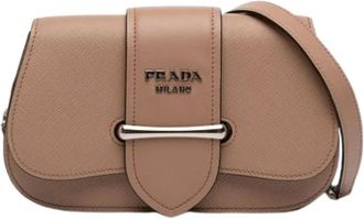 Prada Sac bandouli&egrave;re Sidonie Pre-owned - Femme - Pre-owned - Brun - Taille: ONE Size