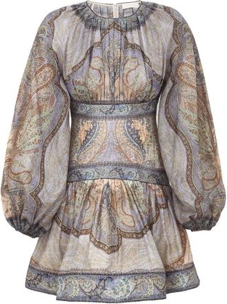 Zimmermann Femme, Robes, Multicolore, Taille: 38 FR Wanderlust Mini Dress