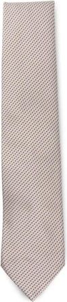 Brioni Homme, Accessoires, Beige, Taille: ONE Size Cravate en soie