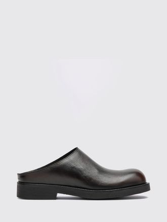 Maison Margiela Mules en cuir lisse &agrave; bout arrondi