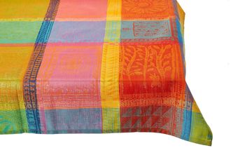 Garnier Thiebaut Tischdecke, Baumwolle, Creolen, 89 x 89 cm