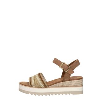 Toms Toms, Femme, Chaussures, Brun, Taille: 43 1/2 EU Diana Wedge Sandal