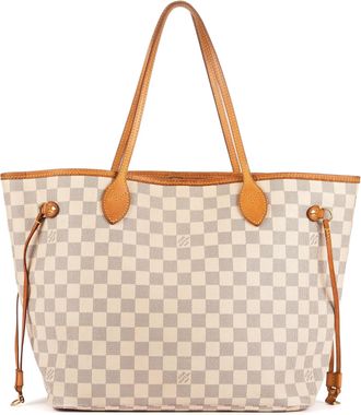 Louis Vuitton Crossbody Bags - Neverfull MM - Gr. unisize - in Weiß - für Damen