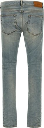 Amiri Flannel MX1 Jeans - Blue