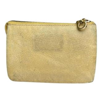 Ferragamo Mini Sac Pre-owned - Femme - Pre-owned - Beige - Taille: ONE Size
