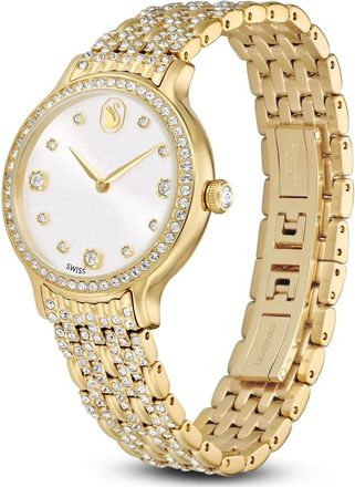 Swarovski Swarovski Uhr Unisex Imber 31 mm Kristall-Armbanduhr Gold-Ton 5718169 - - Accessories - unisex - Gelb - ONE SIZE