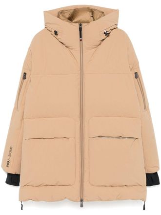 Moncler manteau Rauris - Marron