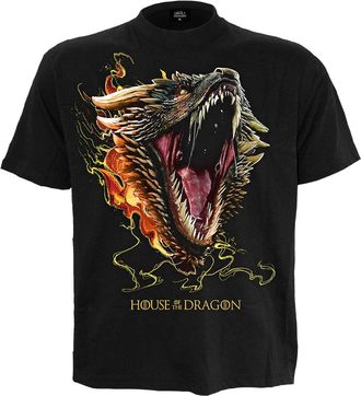 Spiral Game of Thrones House of The Dragon - 2 - Drogon M&auml;nner T-Shirt schwarz L
