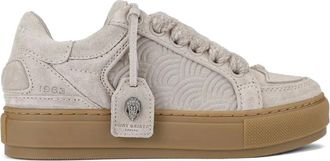 Kurt Geiger Southbank Tag Sneakers aus Wildleder - Grau