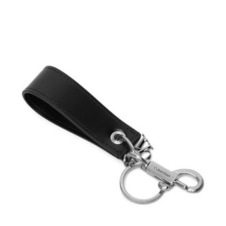 Calvin Klein Schl&uuml;sselanh&auml;nger Calvin Klein Bold Ck Logo Key Fob LV04D1151G Schwarz