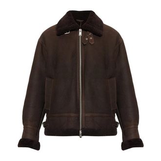 Arma Shearling Jacket Sano - Homme - Vestes - Brun - Taille: XL