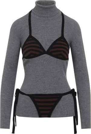 Moschino Rollkragenpullover - Bunt