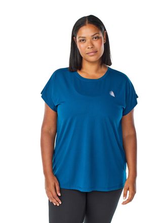 Zizzi Active by Damen Große Größen T-Shirt Kurze Ärmel Größe Gr M Gibraltar Sea