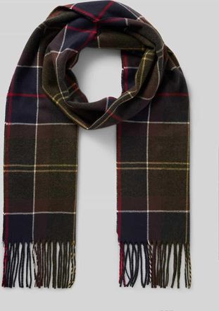 Barbour Schal mit Fransenabschluss Galingale Tartan