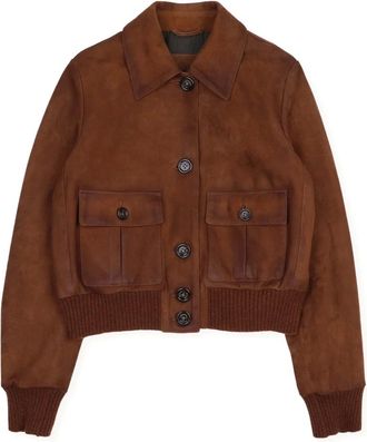 Valstar Femme, Vestes, Brun, Taille: 36 FR Valstarino Bomber Jacket