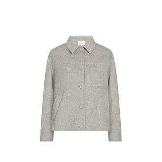 Saison 1865 VACE Wollmischungsjacke - Grau