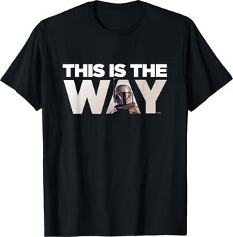 Star Wars Mandalorian Mando This Is The Way T-Shirt