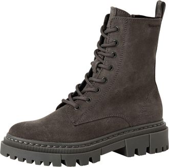 Tamaris Damen Stiefel Leder grau 42