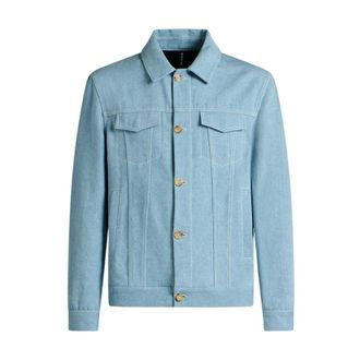 Kiton Herren, Jacken, Blau, LGr&ouml;&szlig;e
