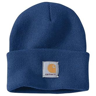 Carhartt Work in Progress Bonnet en Tricot avec Revers Homme, Lakeshore, Taille unique