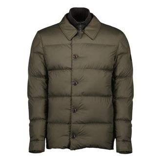 Moncler Doudoune-Chemise Pres - - Jackets - Herren - Gr&uuml;n - 2XL